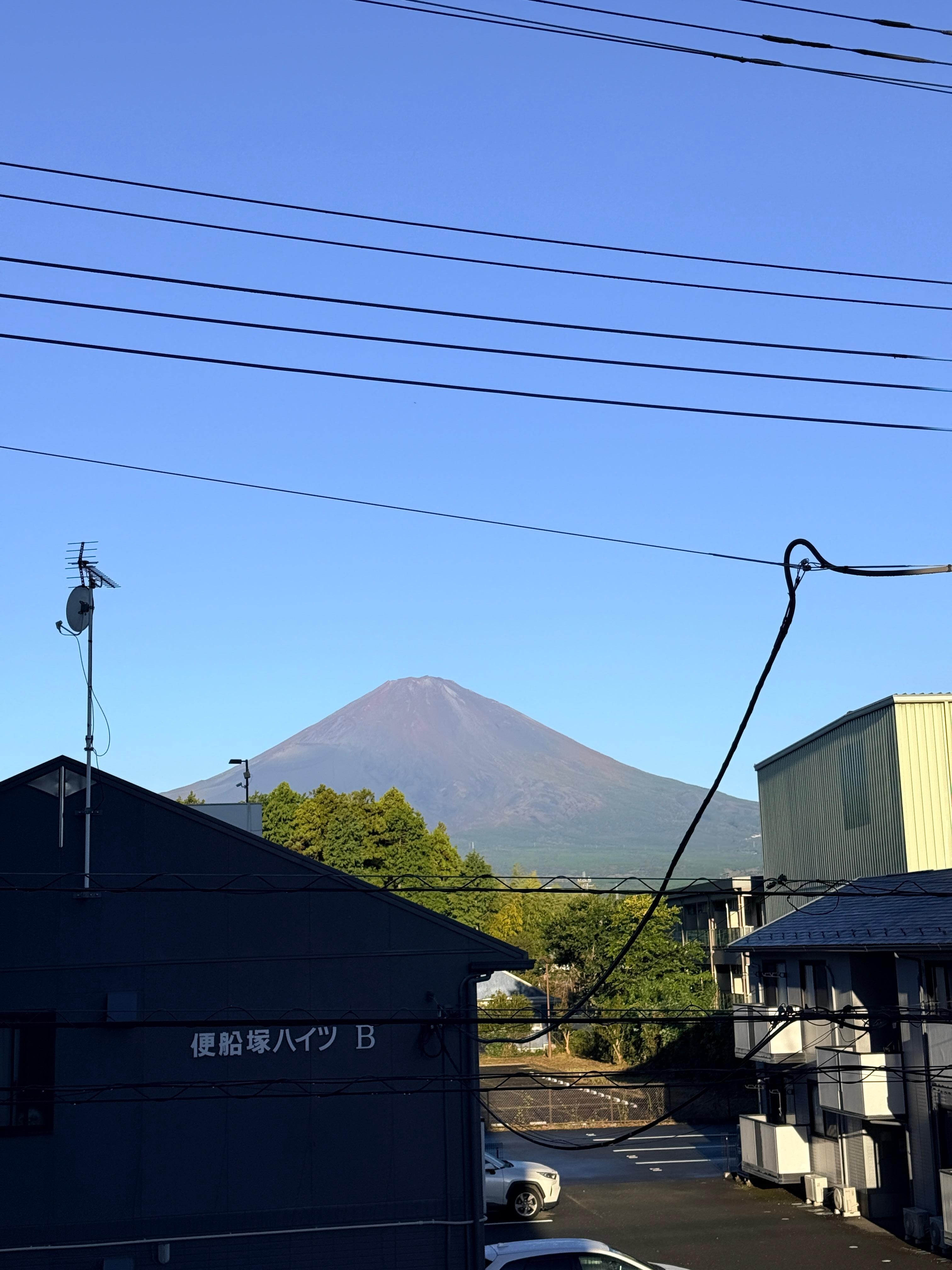 View from room on 2nd floor