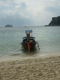 Directly in front of our hotel