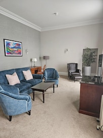 Comfortable lounge in Room 166