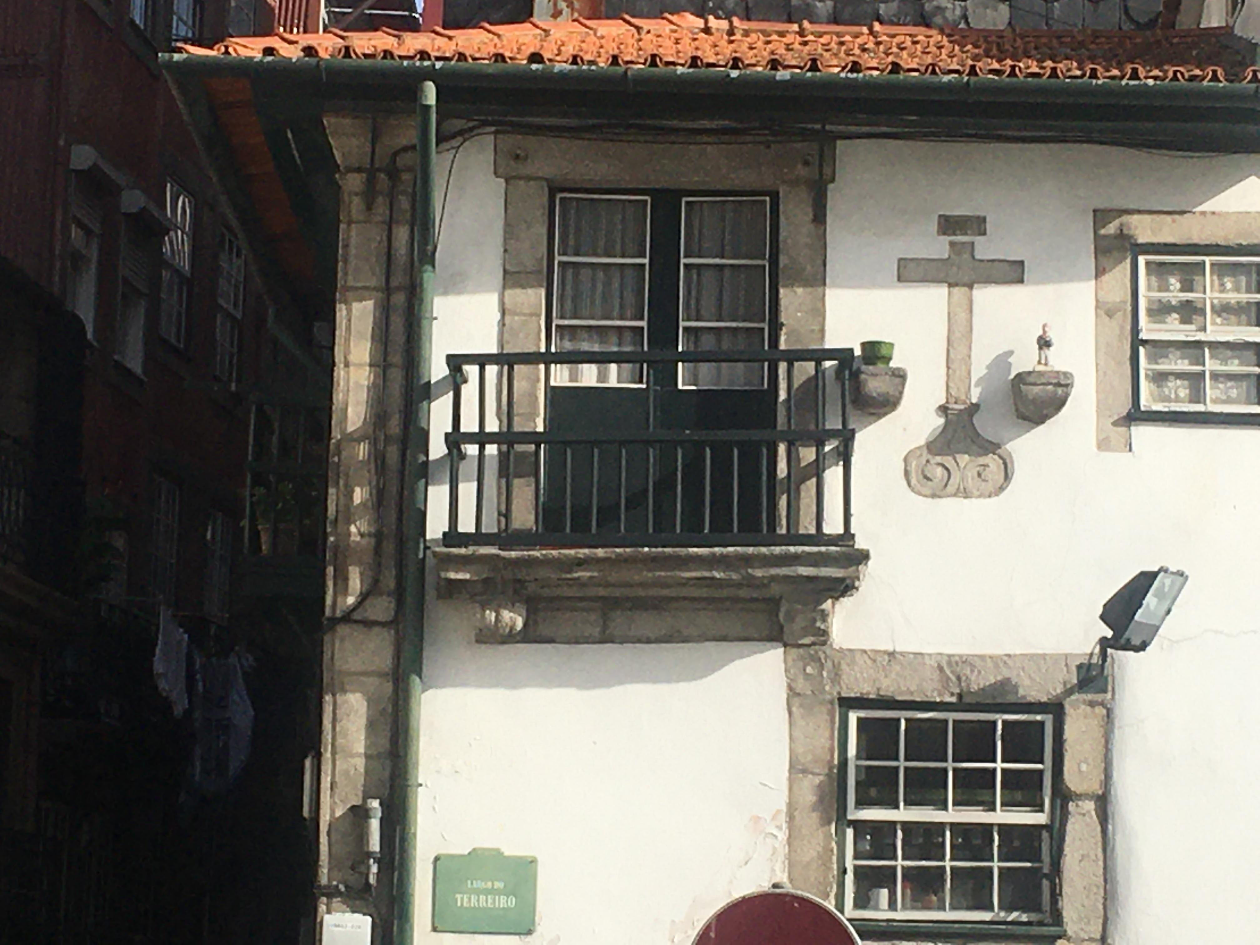 Fachada de casa. antiga 