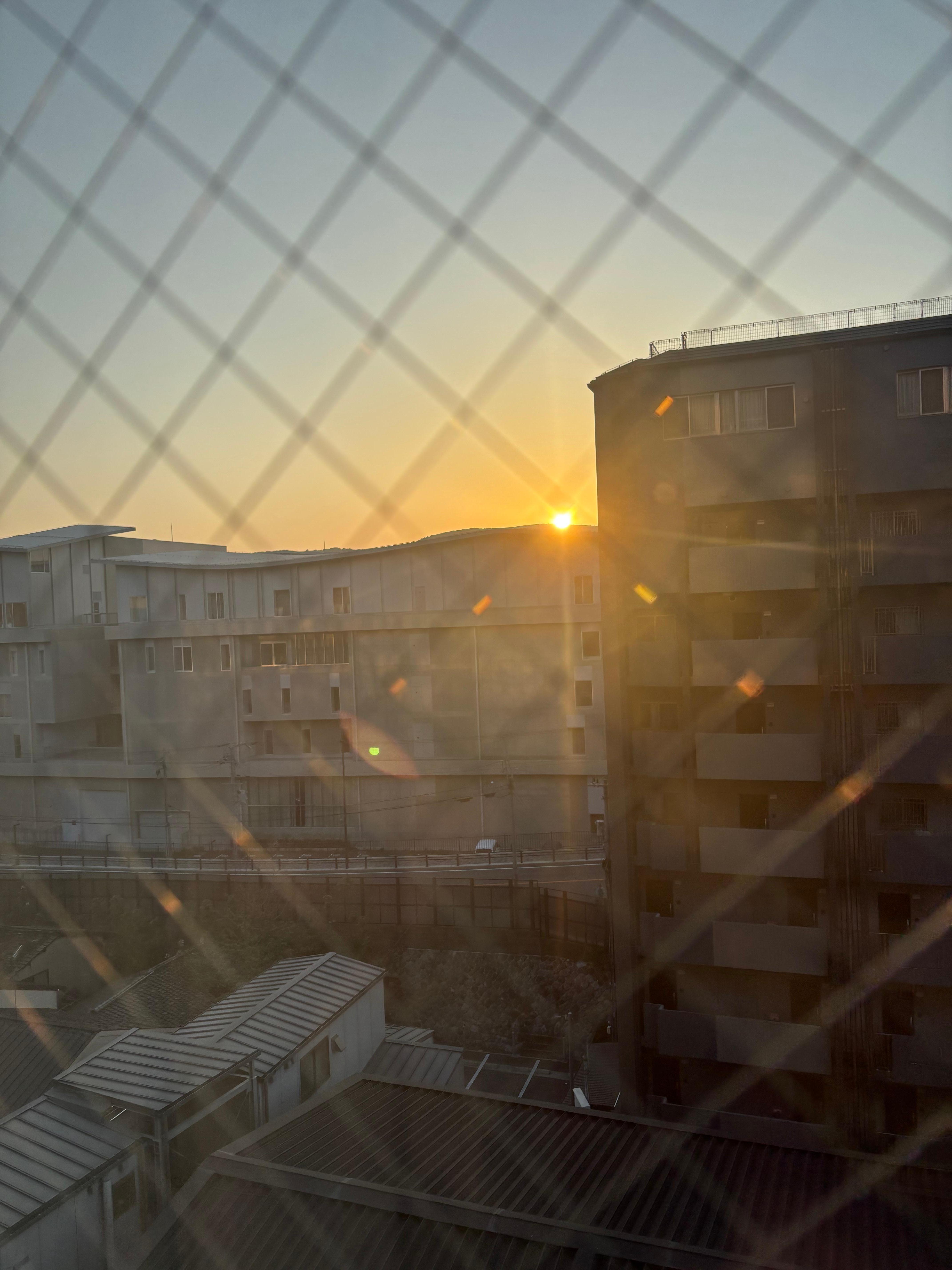 Sunrise from hotel