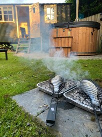 BBQ fish ( there’s a fish monger in wadebridge