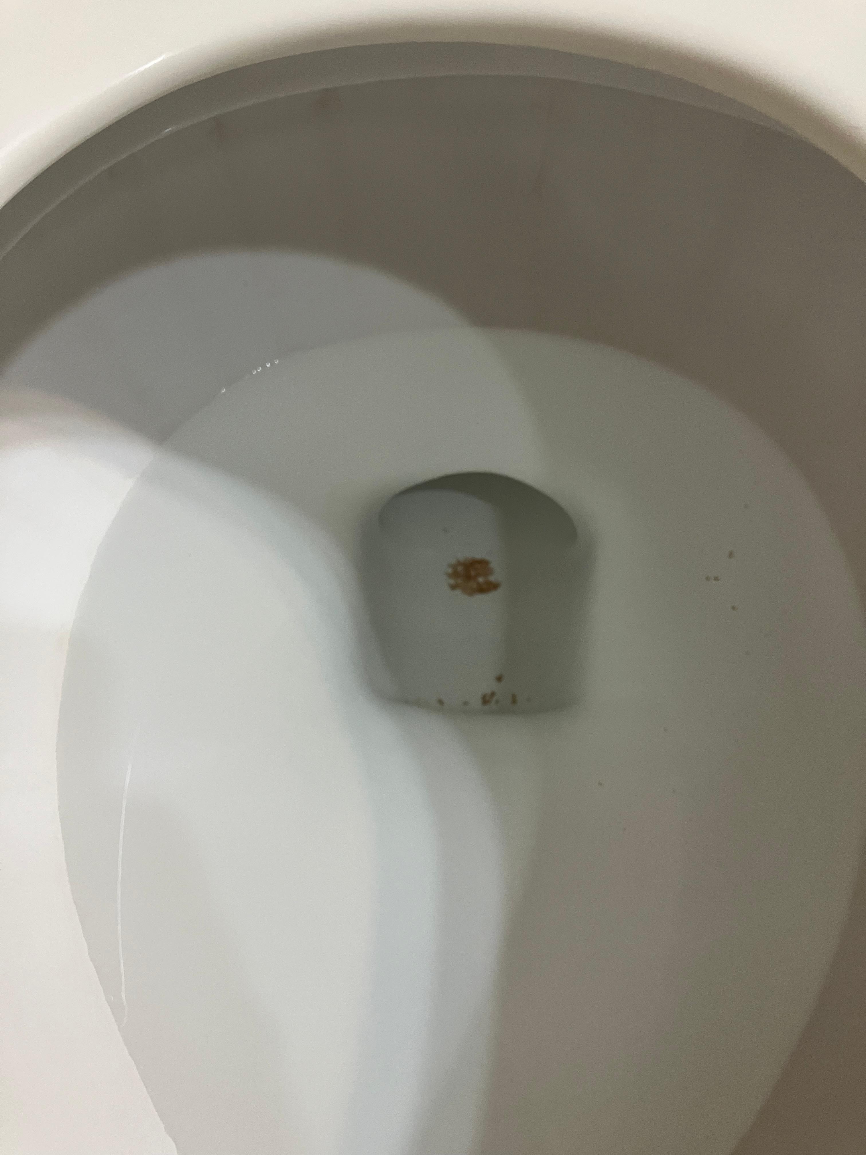 This is the condition of the clean restroom in the hotel that we just checked into 