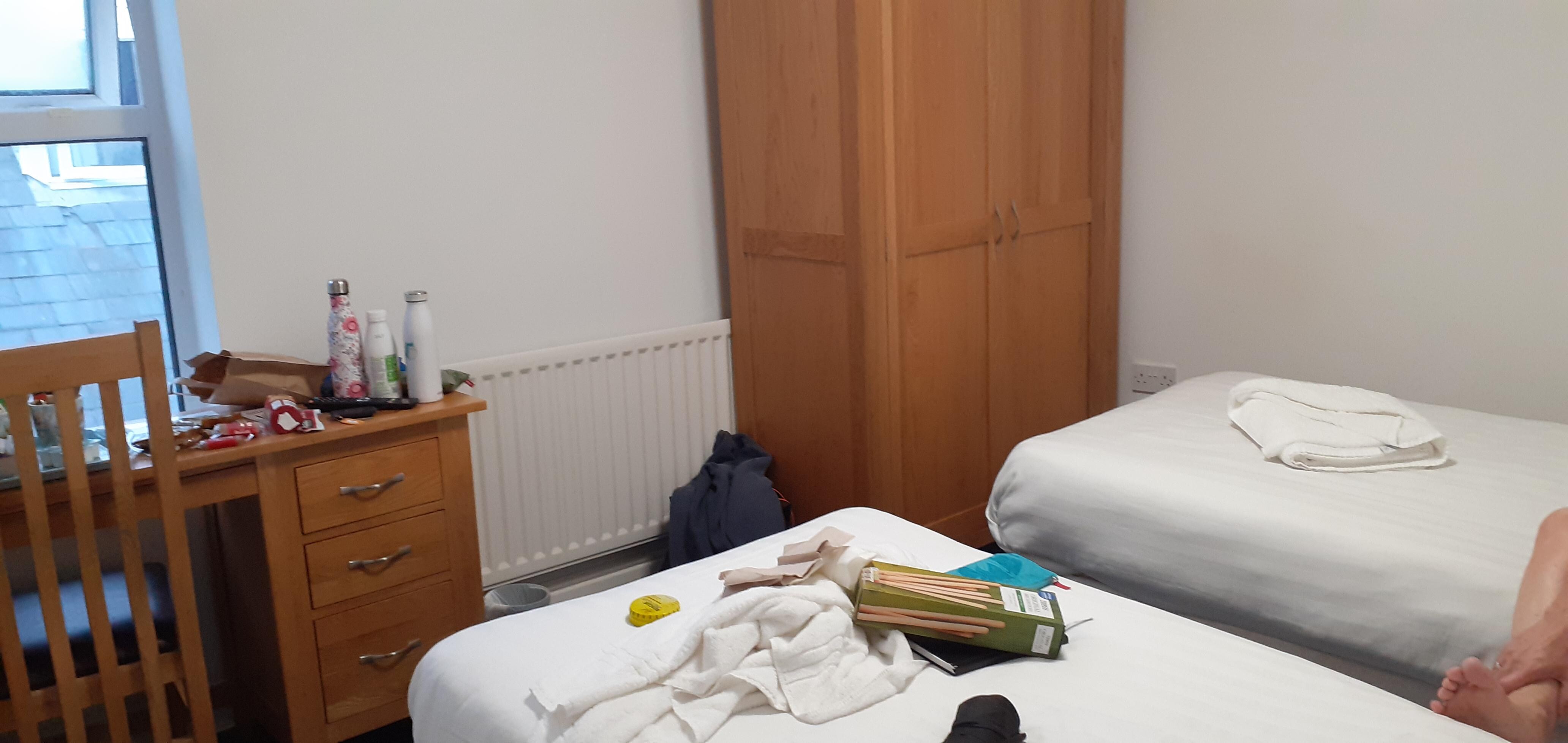 Our beds.
