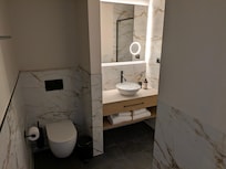 Bathroom - toilet and sink