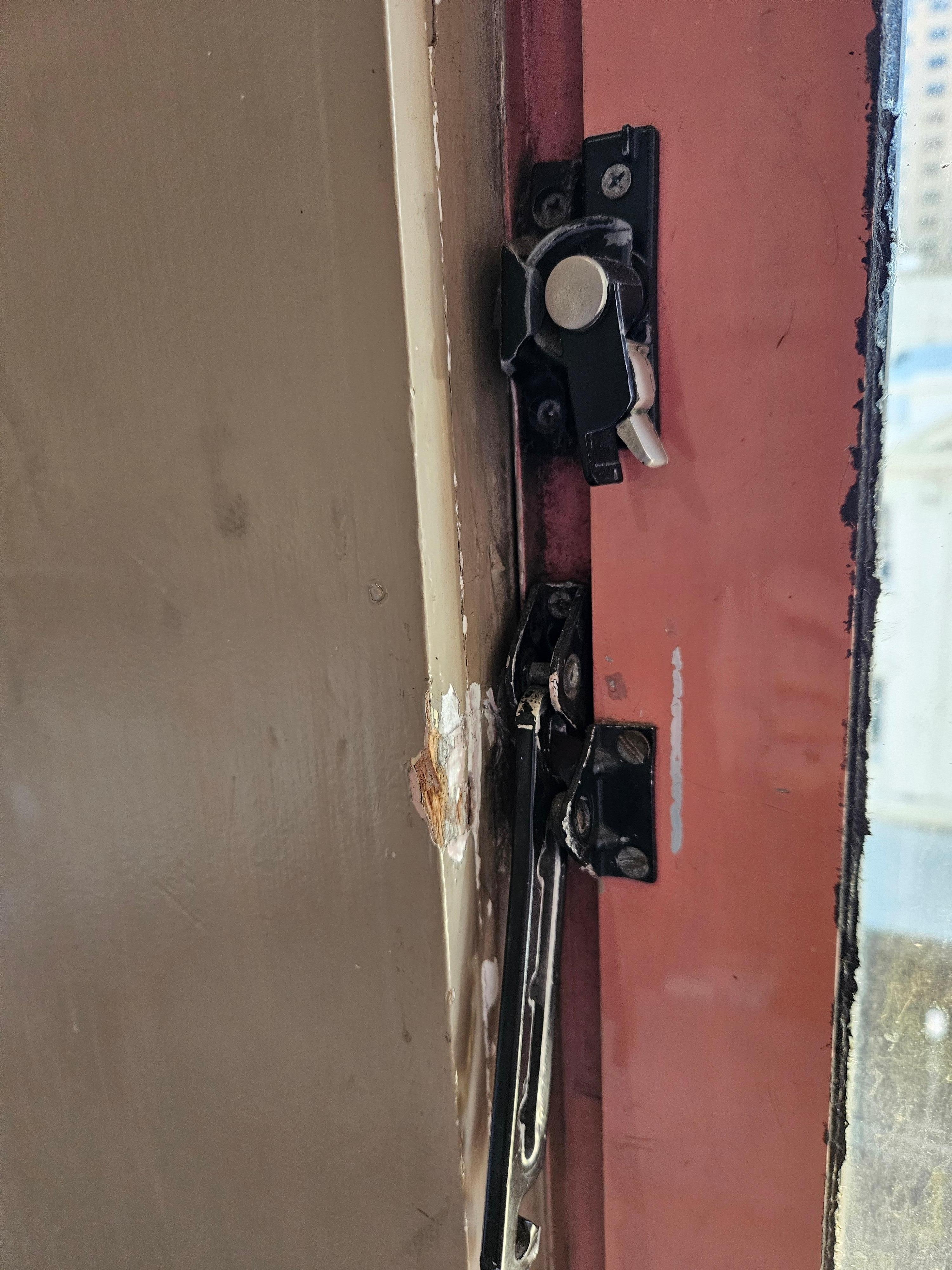 This window was too easy to open for safety