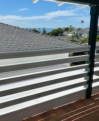 View from my deluxe king room