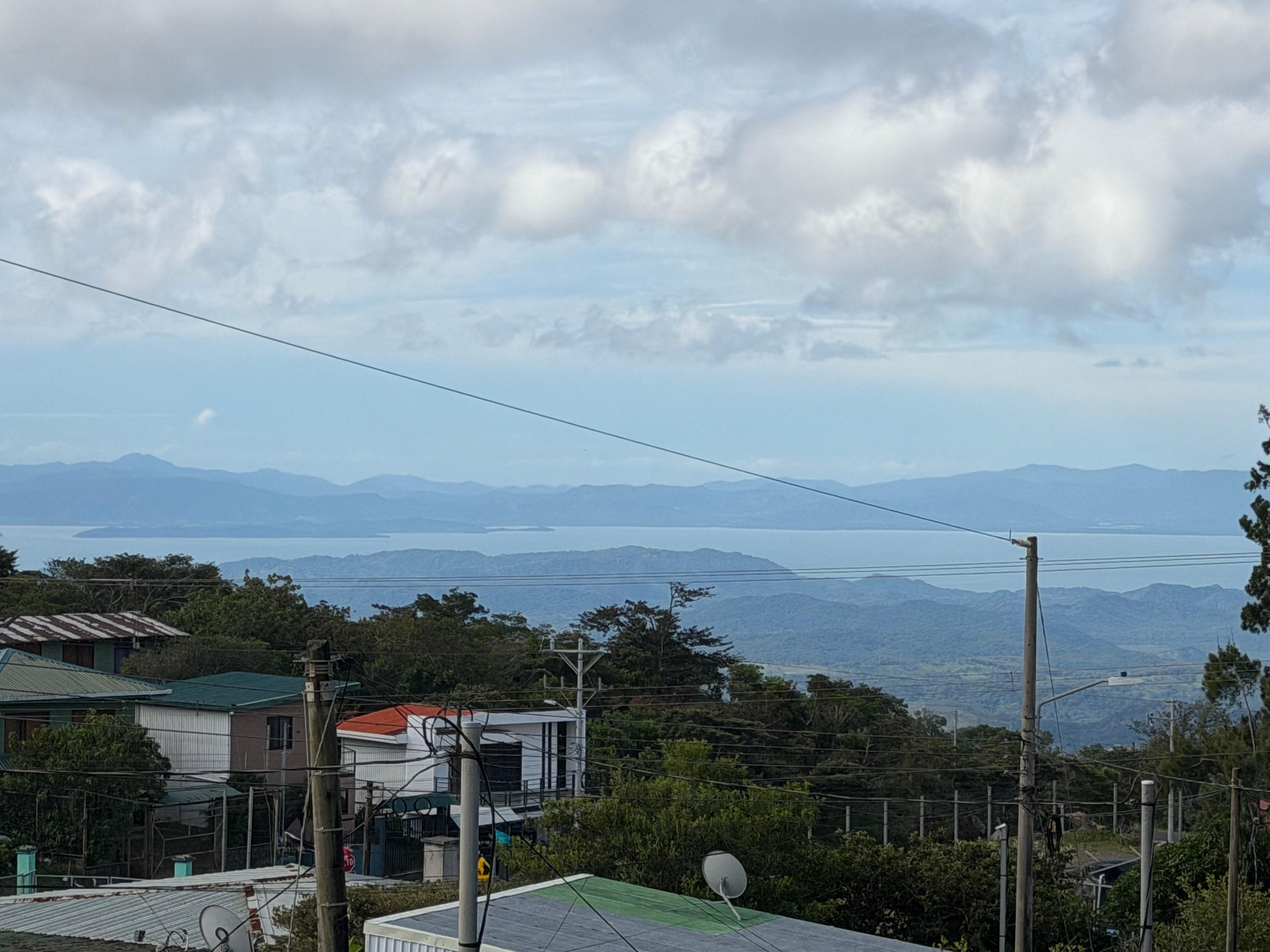 View of Pacific Ocean from upstairs seating 