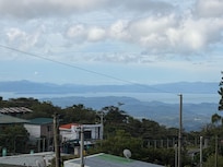 View of Pacific Ocean from upstairs seating