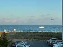 A view from our balcony in the afternoon.