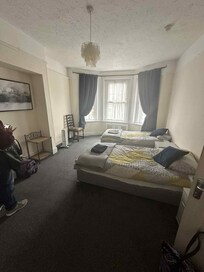 Room was filthy, front curtains were torn. Beds were like cots