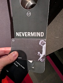 Loved the key cards and don't disturb signs!