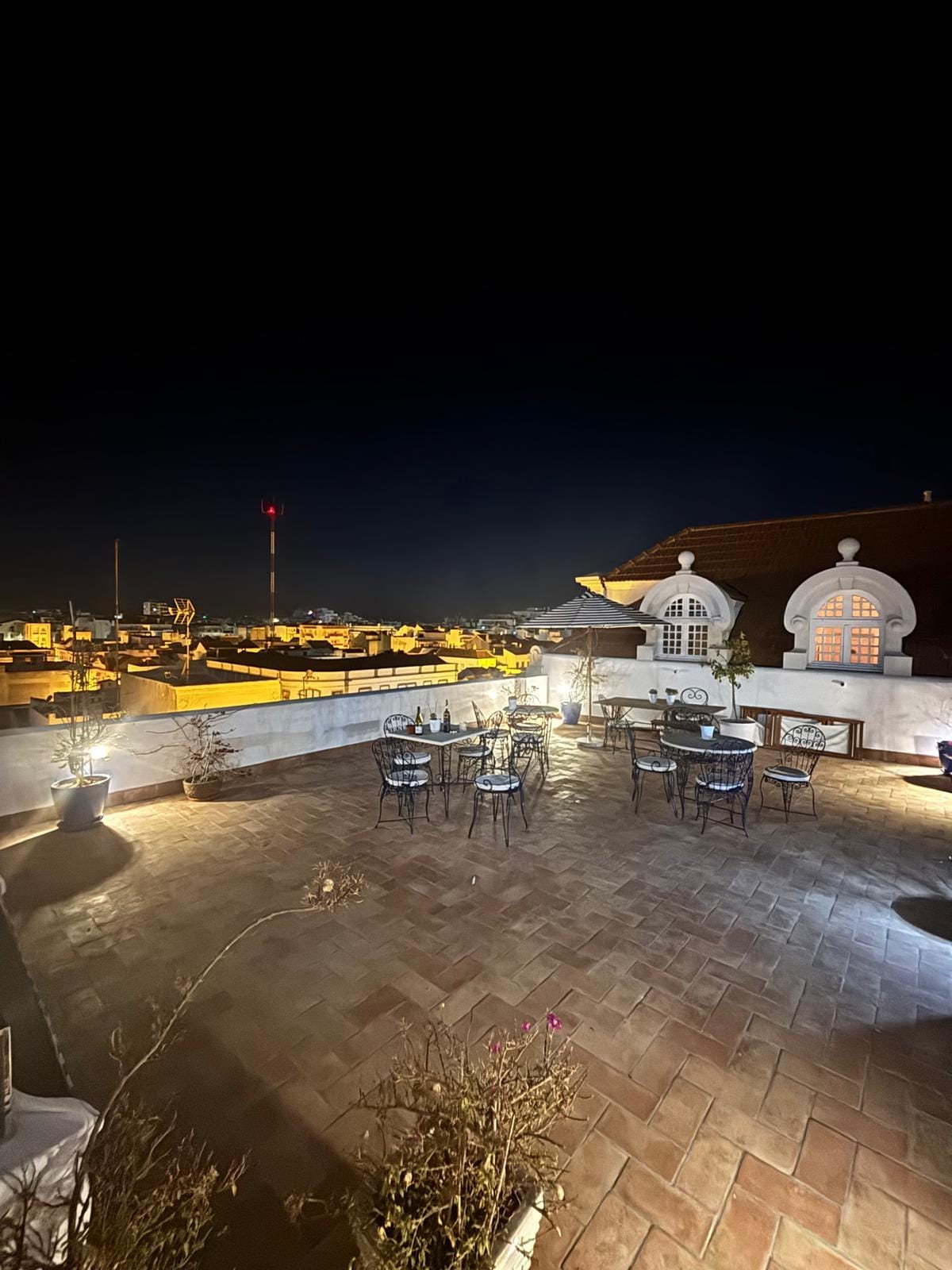 Evening Roof Top Terrace