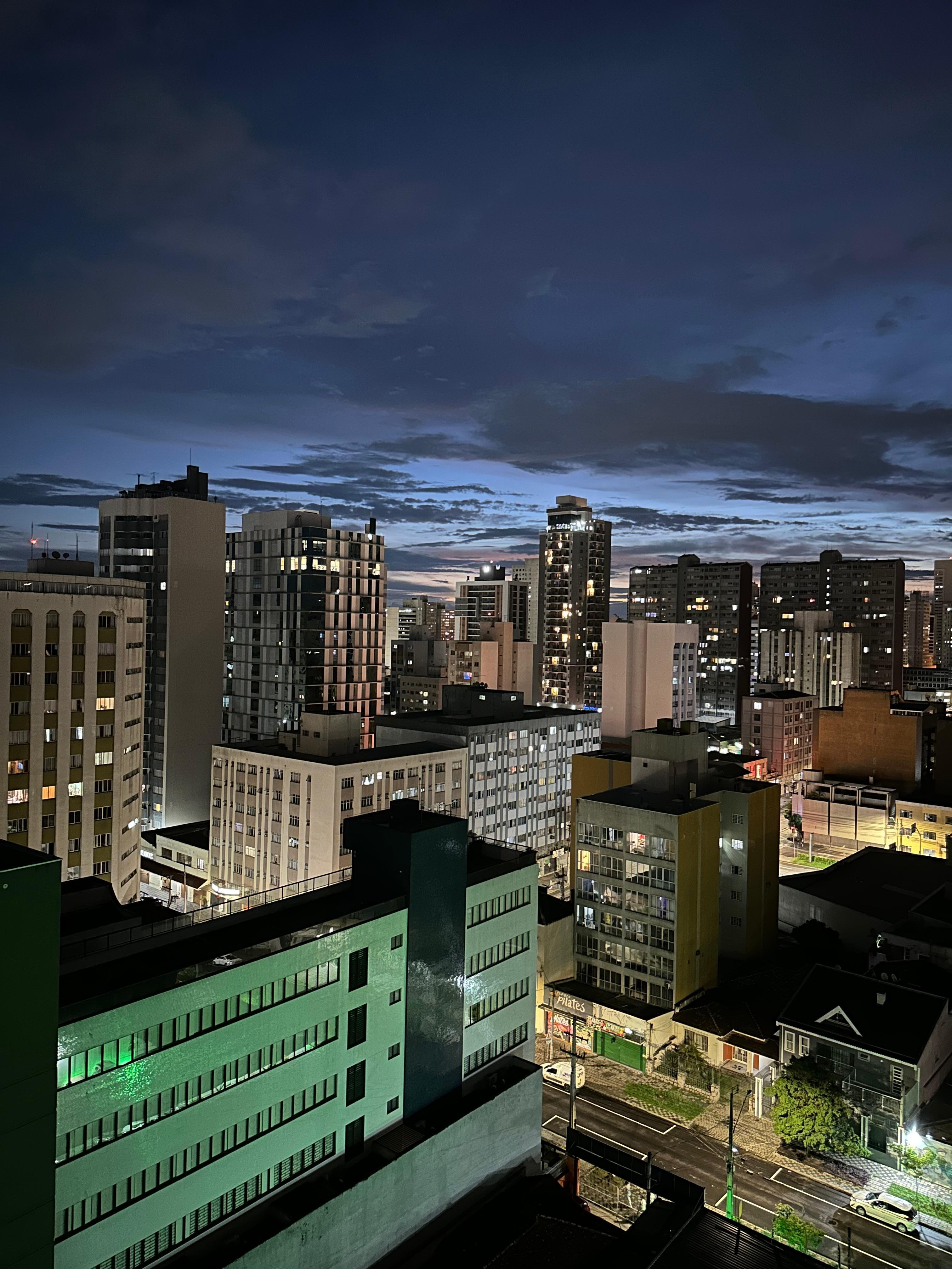 Vista do quarto 12º andar