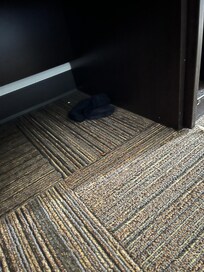 Someone dirty socks left in our room