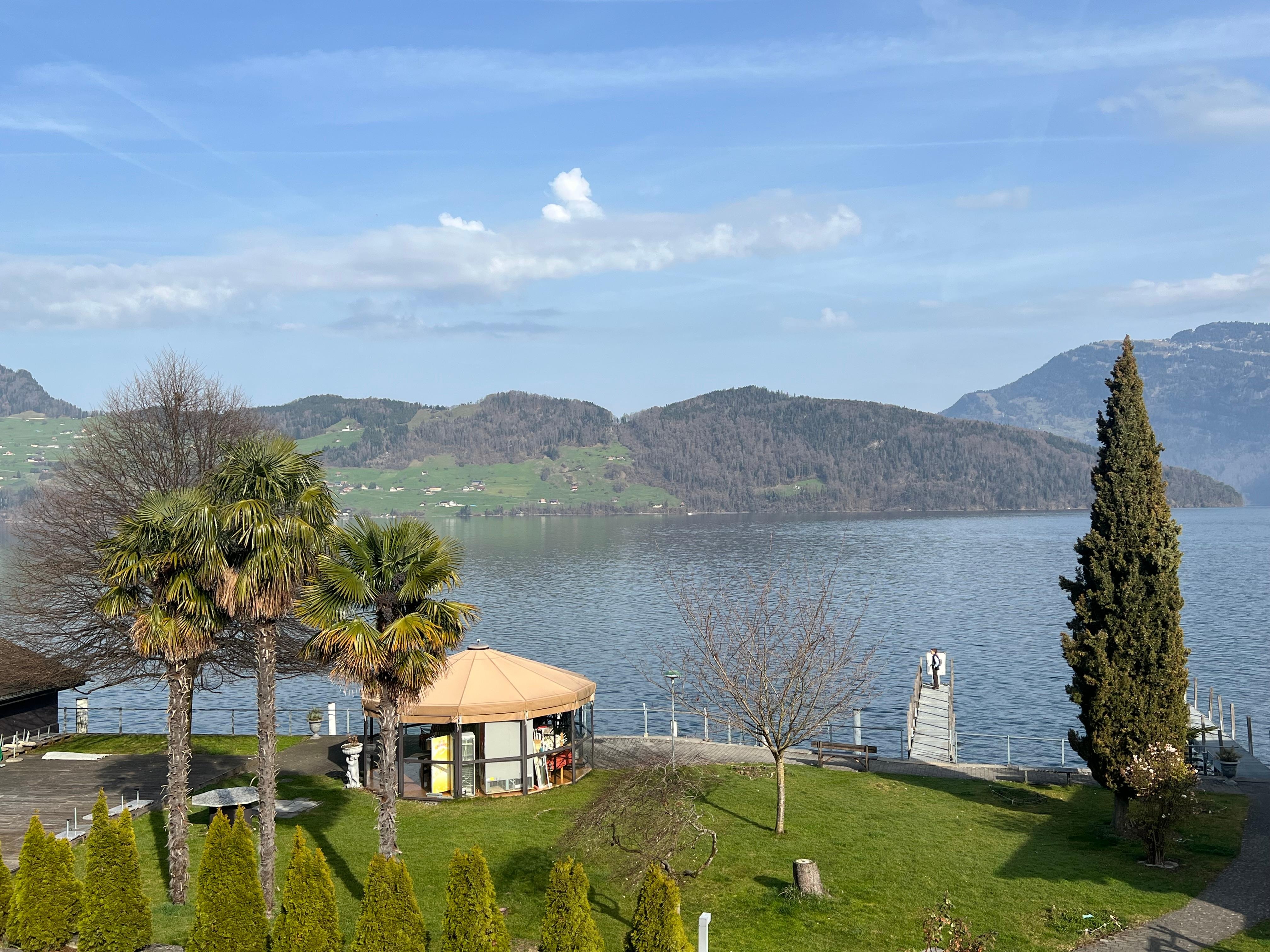 Blick von der Terrasse