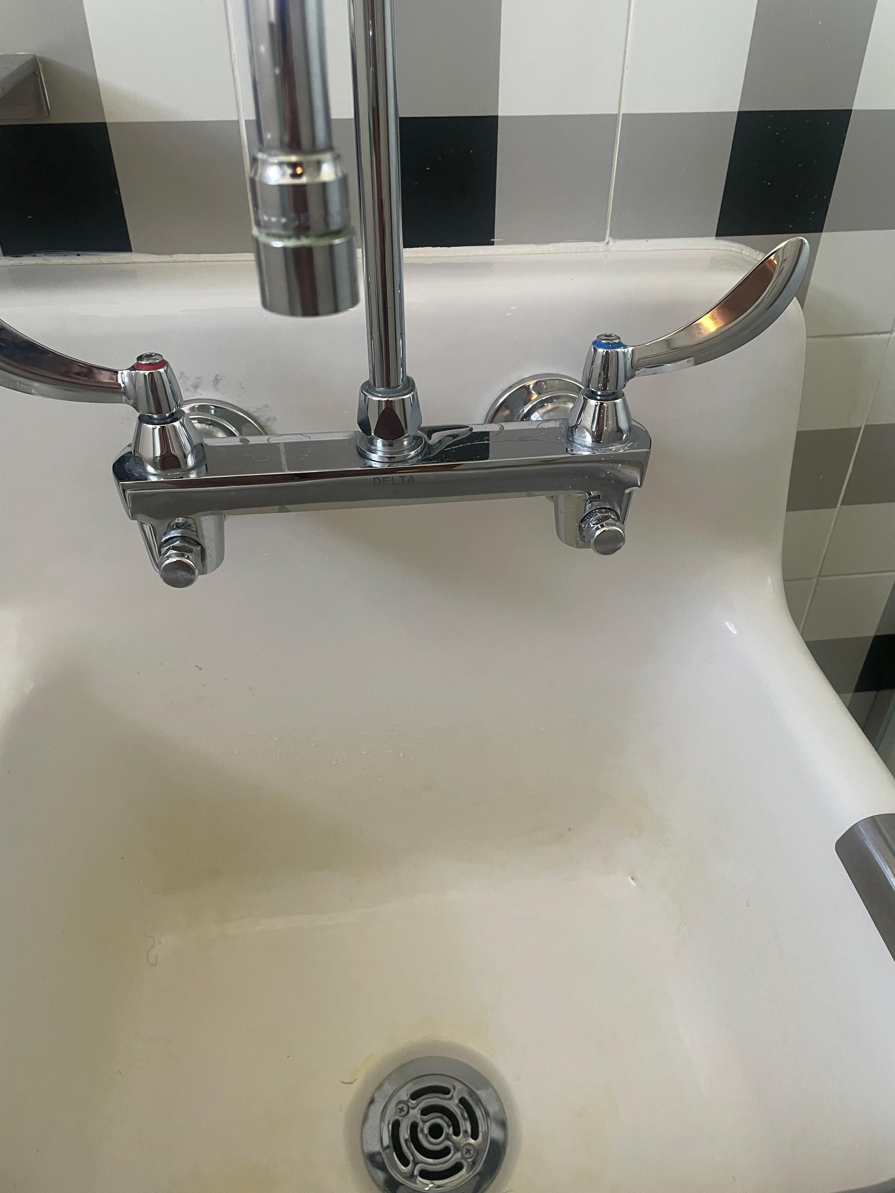 Leaking sink 