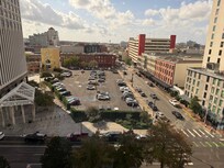 View from room. Poydras Street.