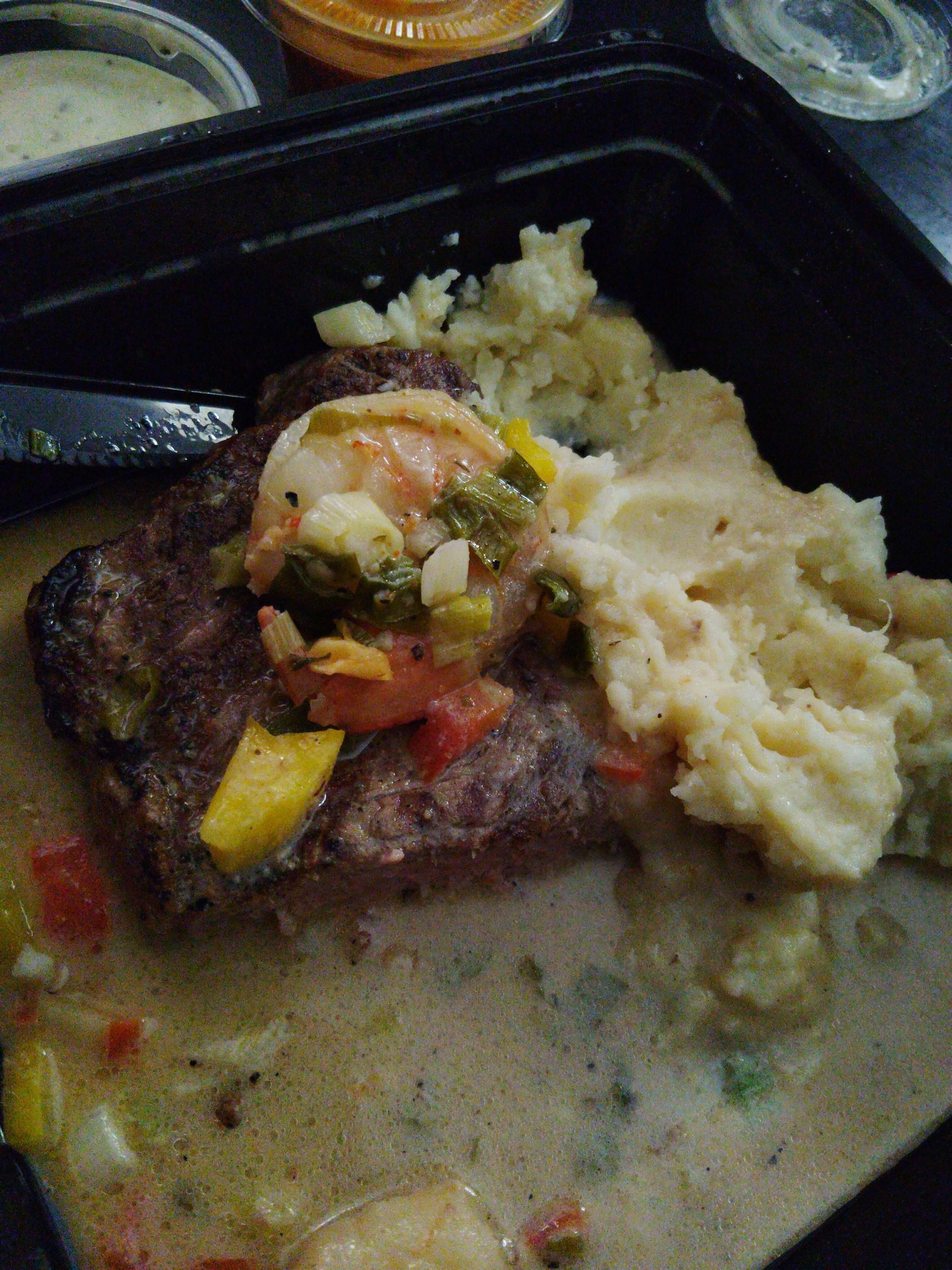 Shenandoah At the Arbor Steak and Shrimp, 
Dinner menu 5P - 9P