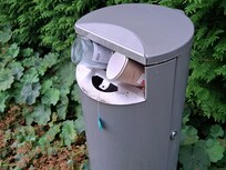 Abfallbehälter Liegewiese,