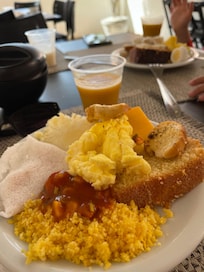 Café da manhã delicioso