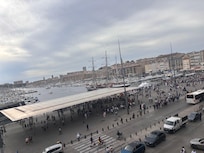 View from the harbour-view room