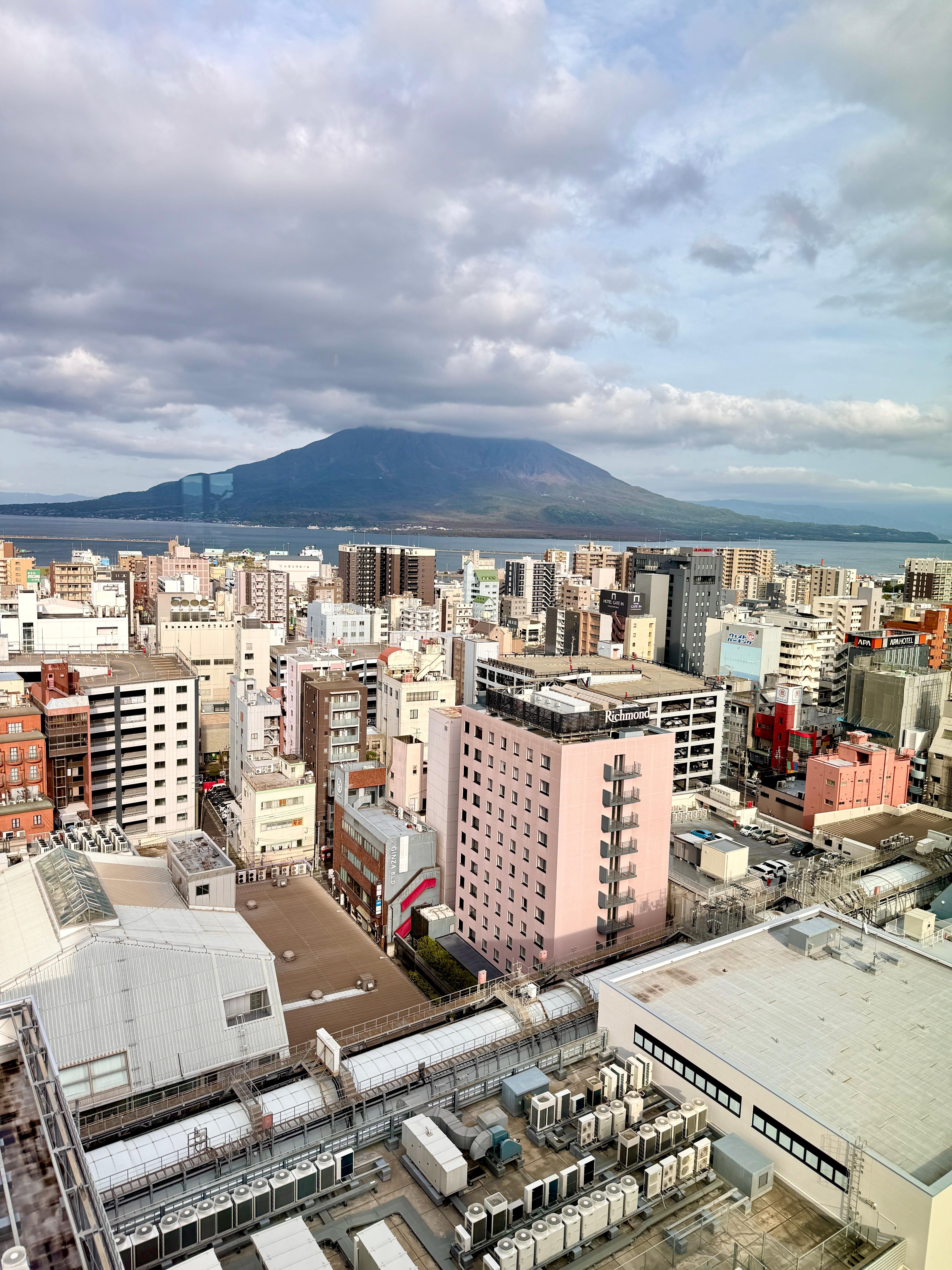 A view from the top floor.