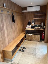 Tisanerie à côté du sauna