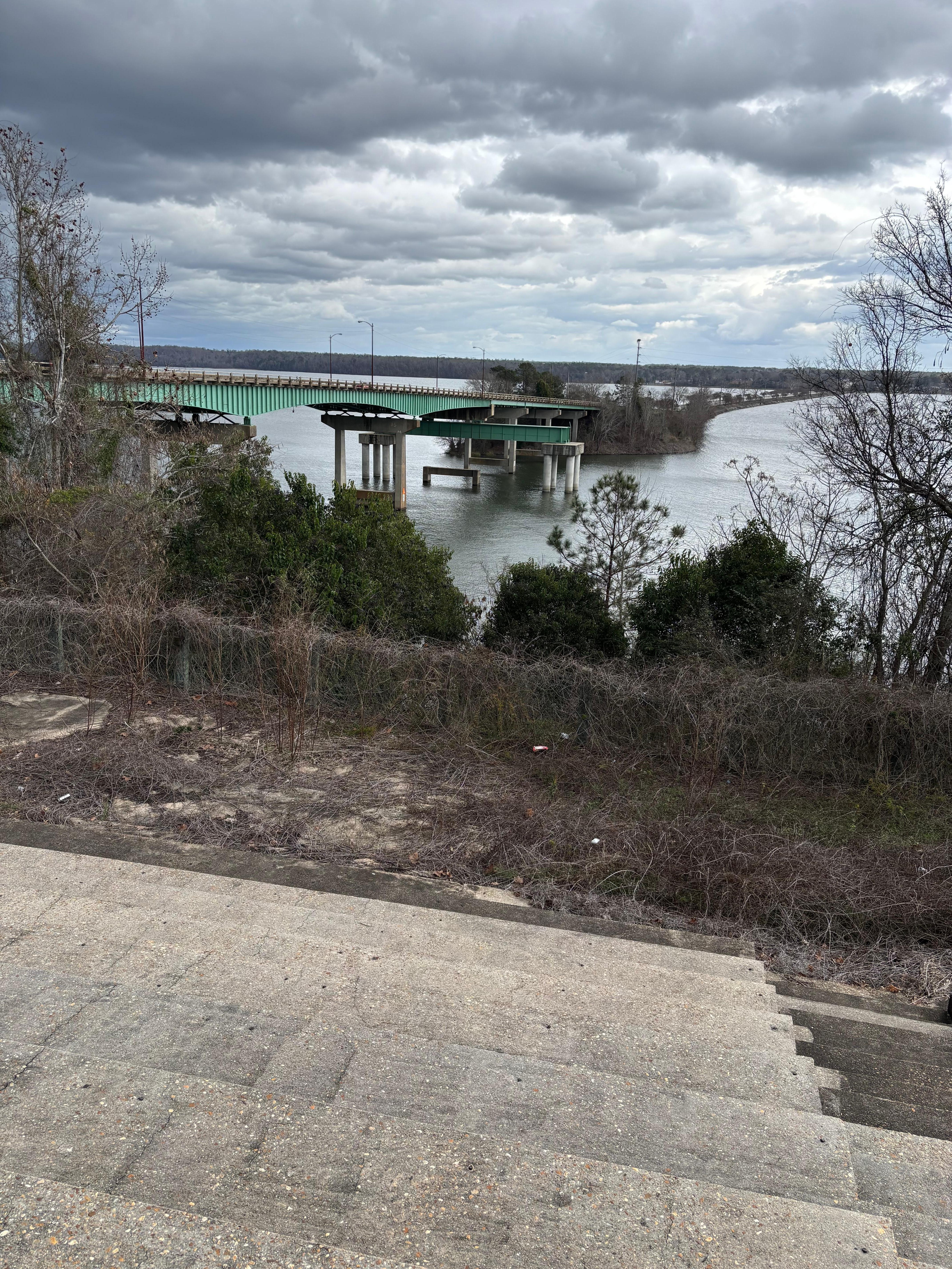 Lake view, easily walkable from across the street from the Quality Inn. You can also see it from most rooms.