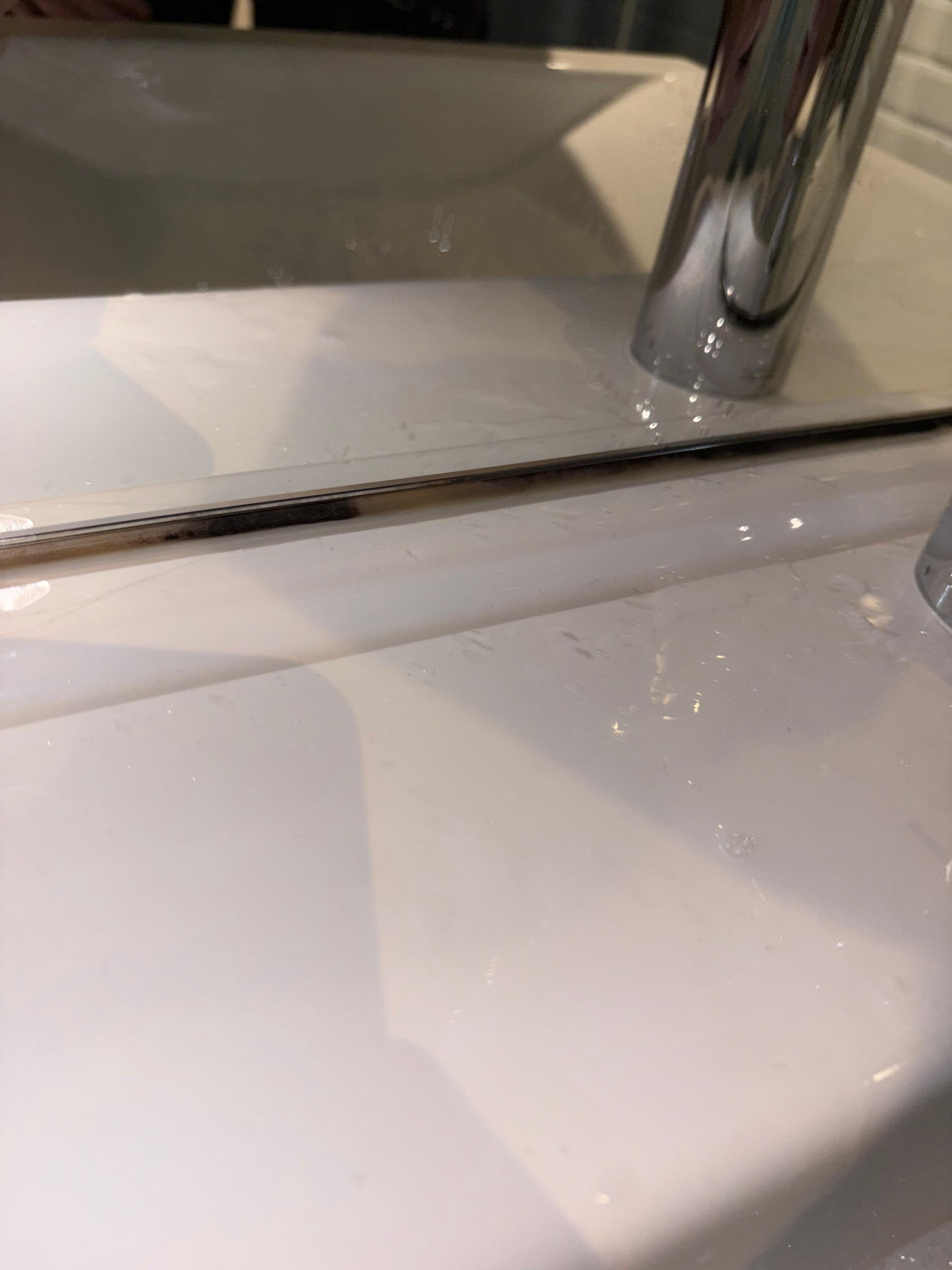 Small section of the mold