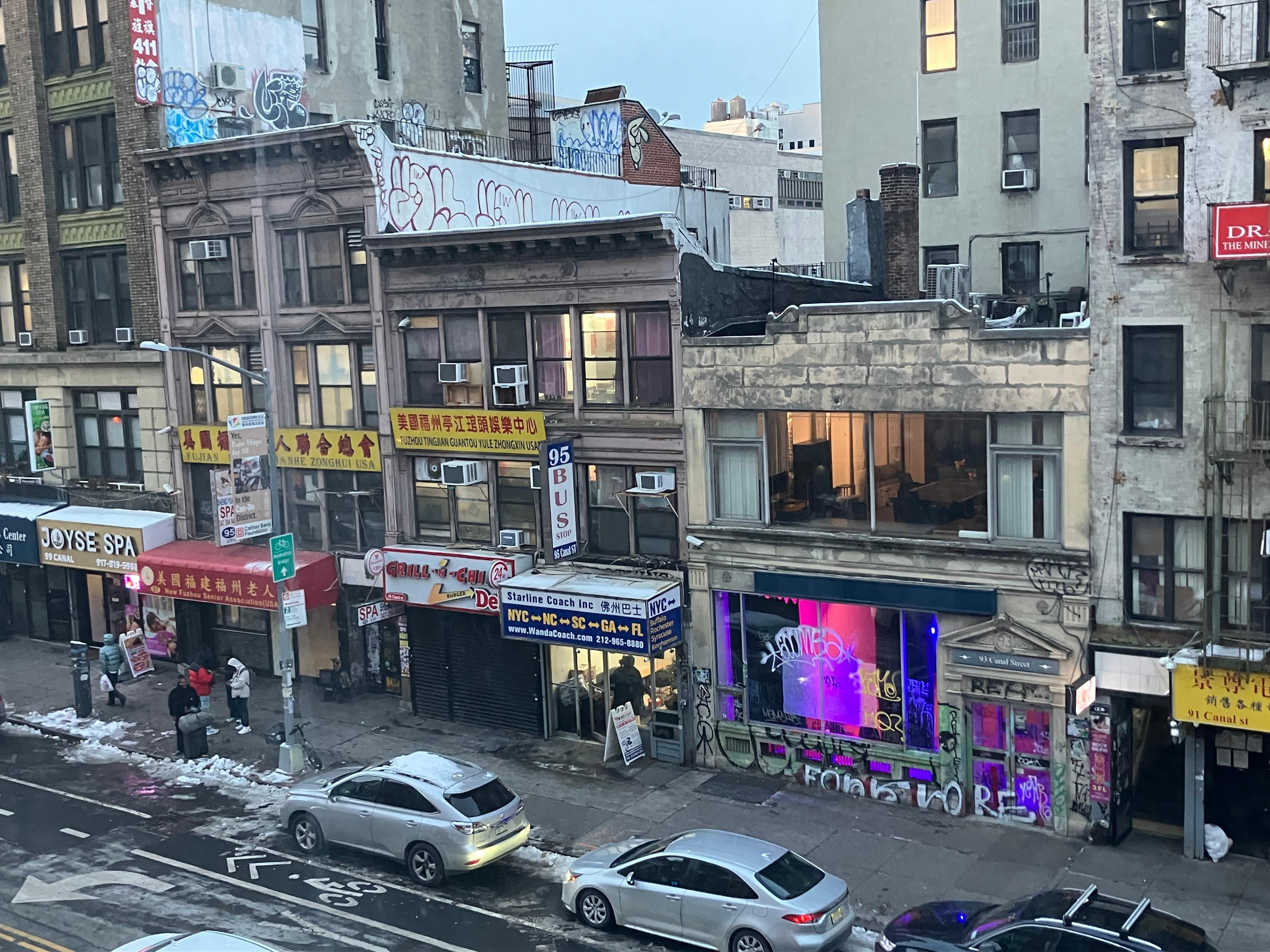 The view from Canal Loft