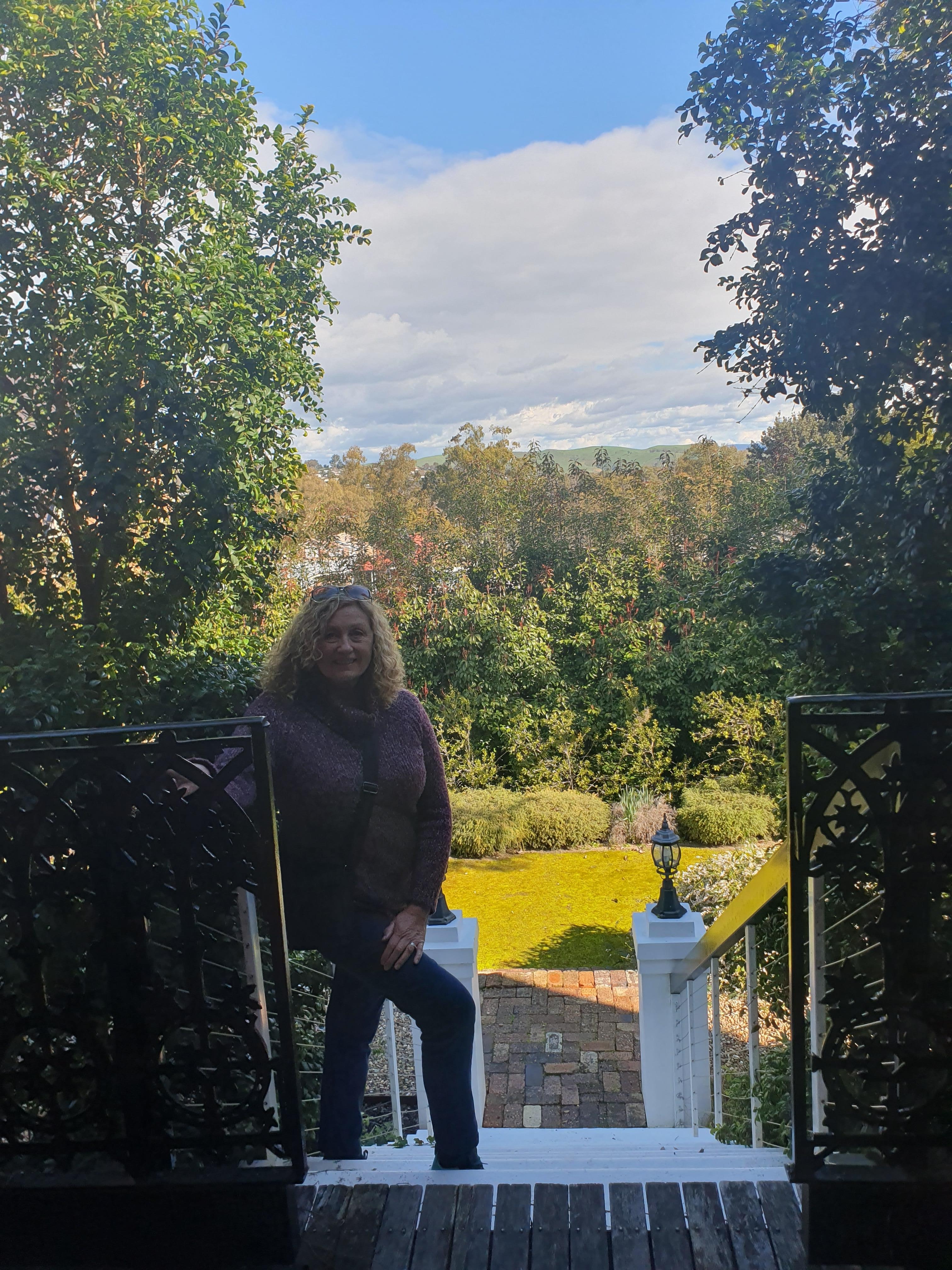 View from verandah 