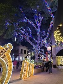 Christmas Display, walking distance from Hotel