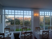 Breakfast room with glorious views