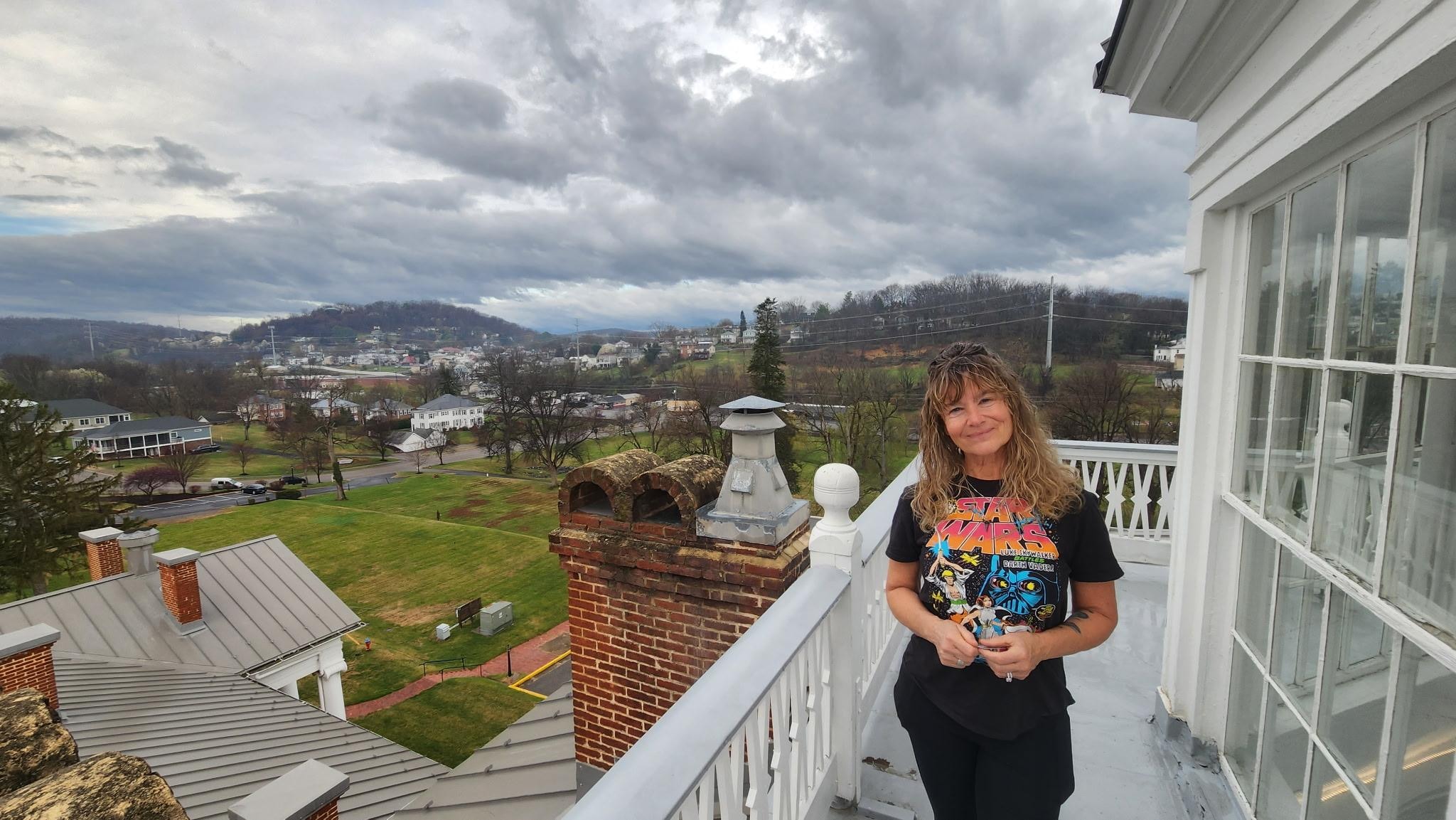 Nice view from the roof