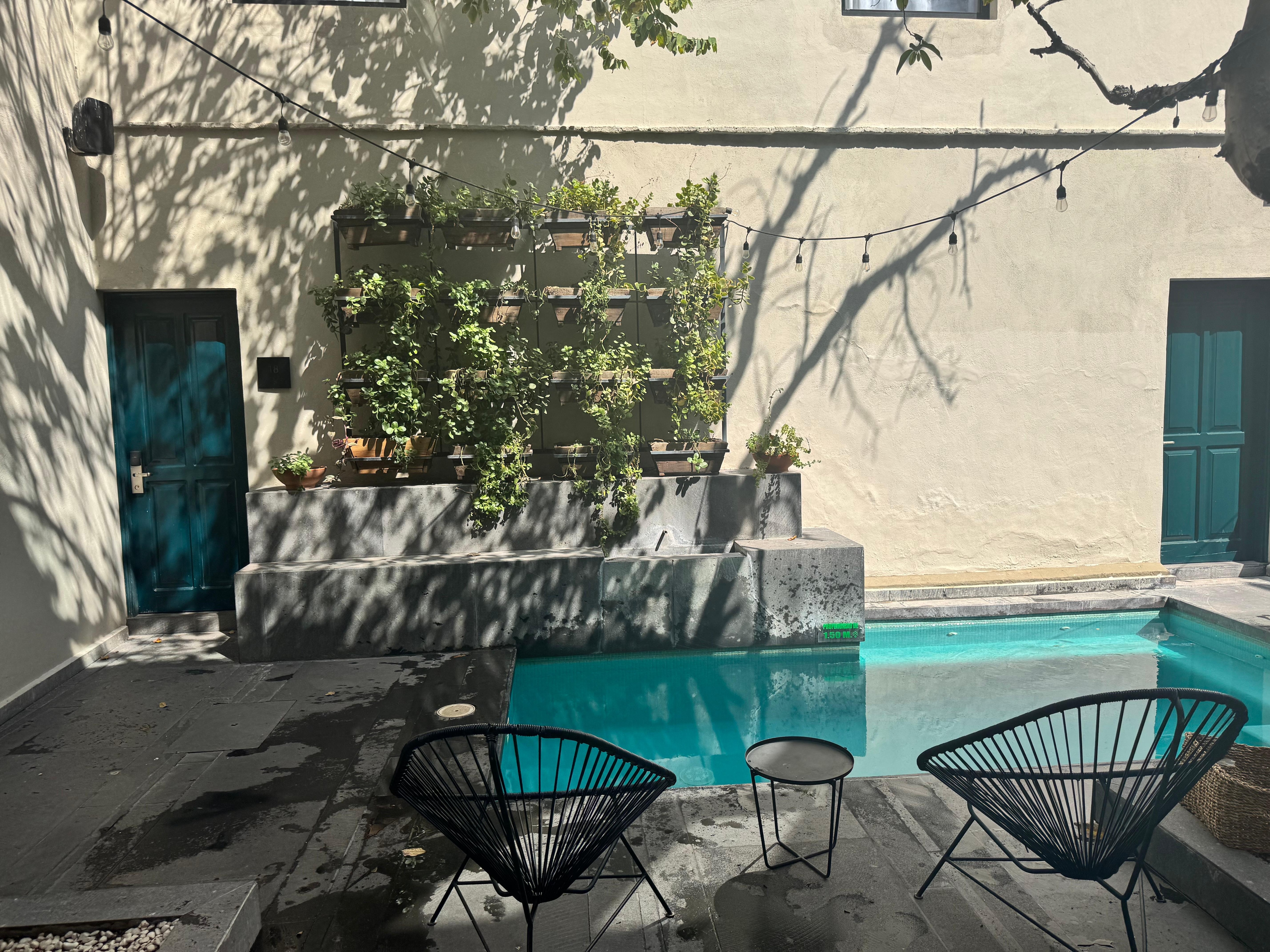 Pool right outside our room