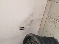 Dirty disgusting entryway