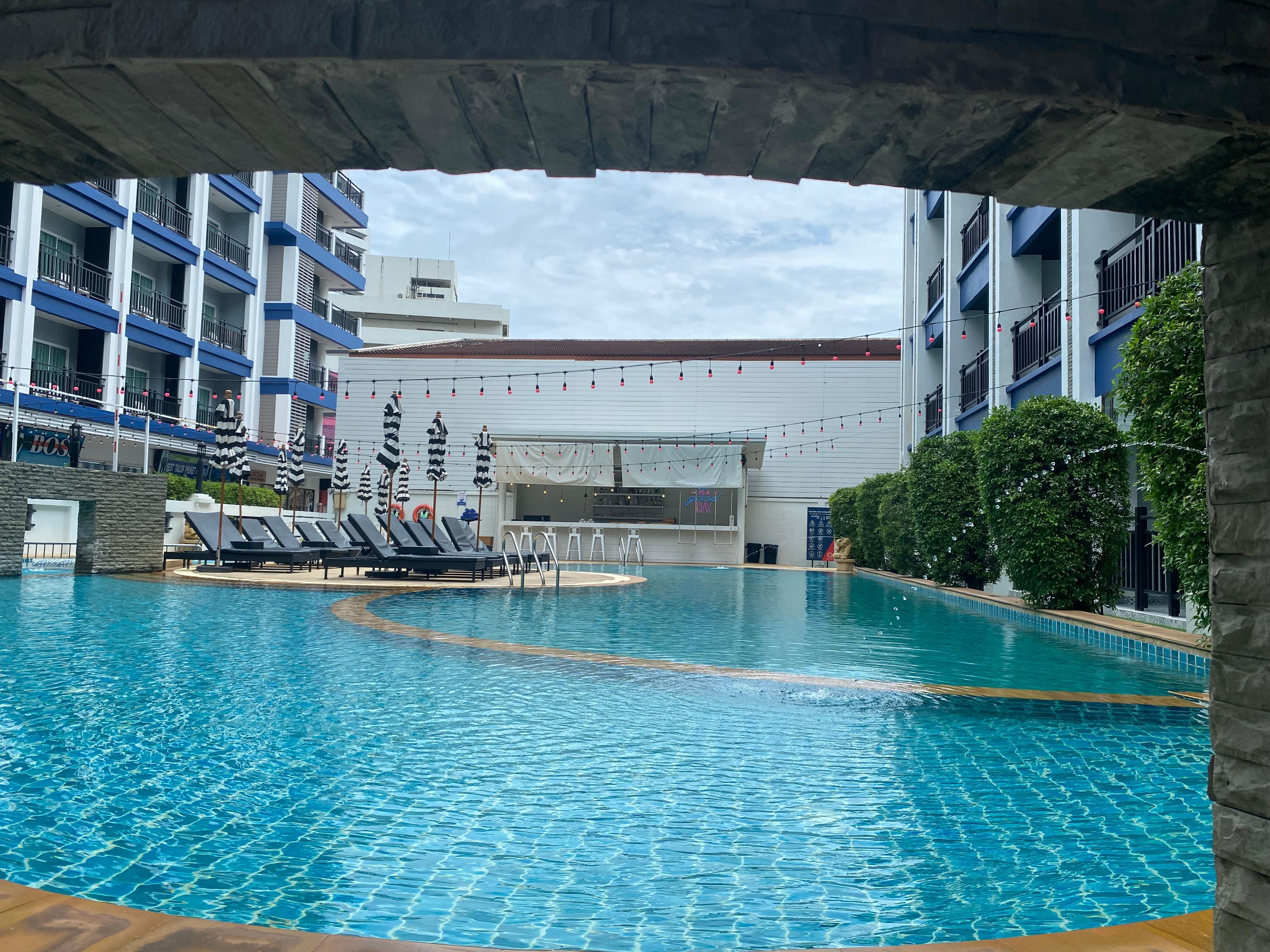 Downstairs pool