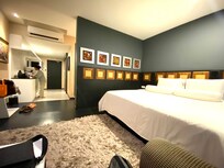 Spacious and comfortable king sized bedroom