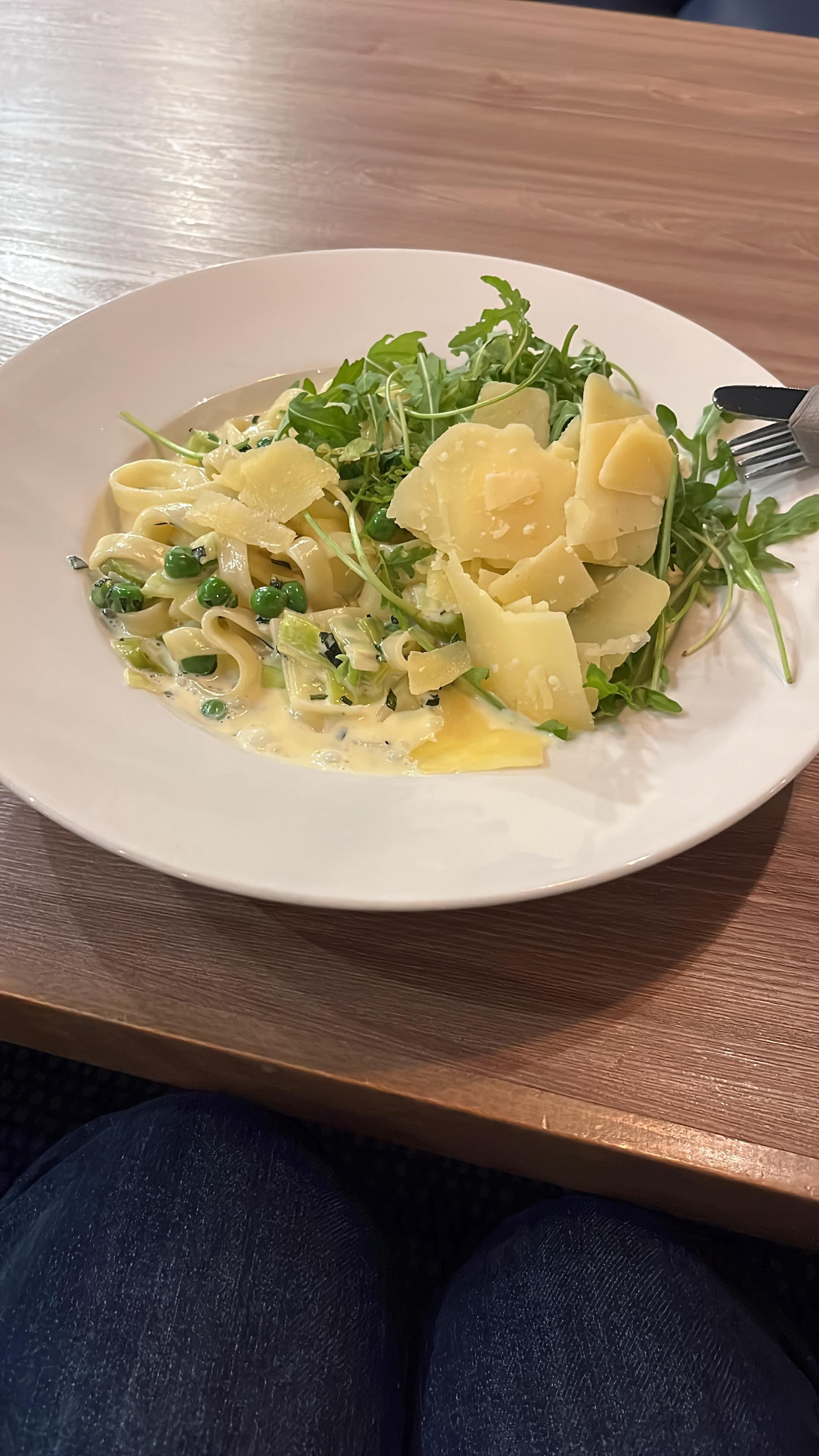 Evening meal in the bar