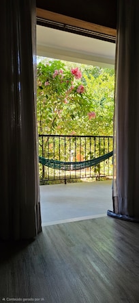 Visão da sacada do quarto