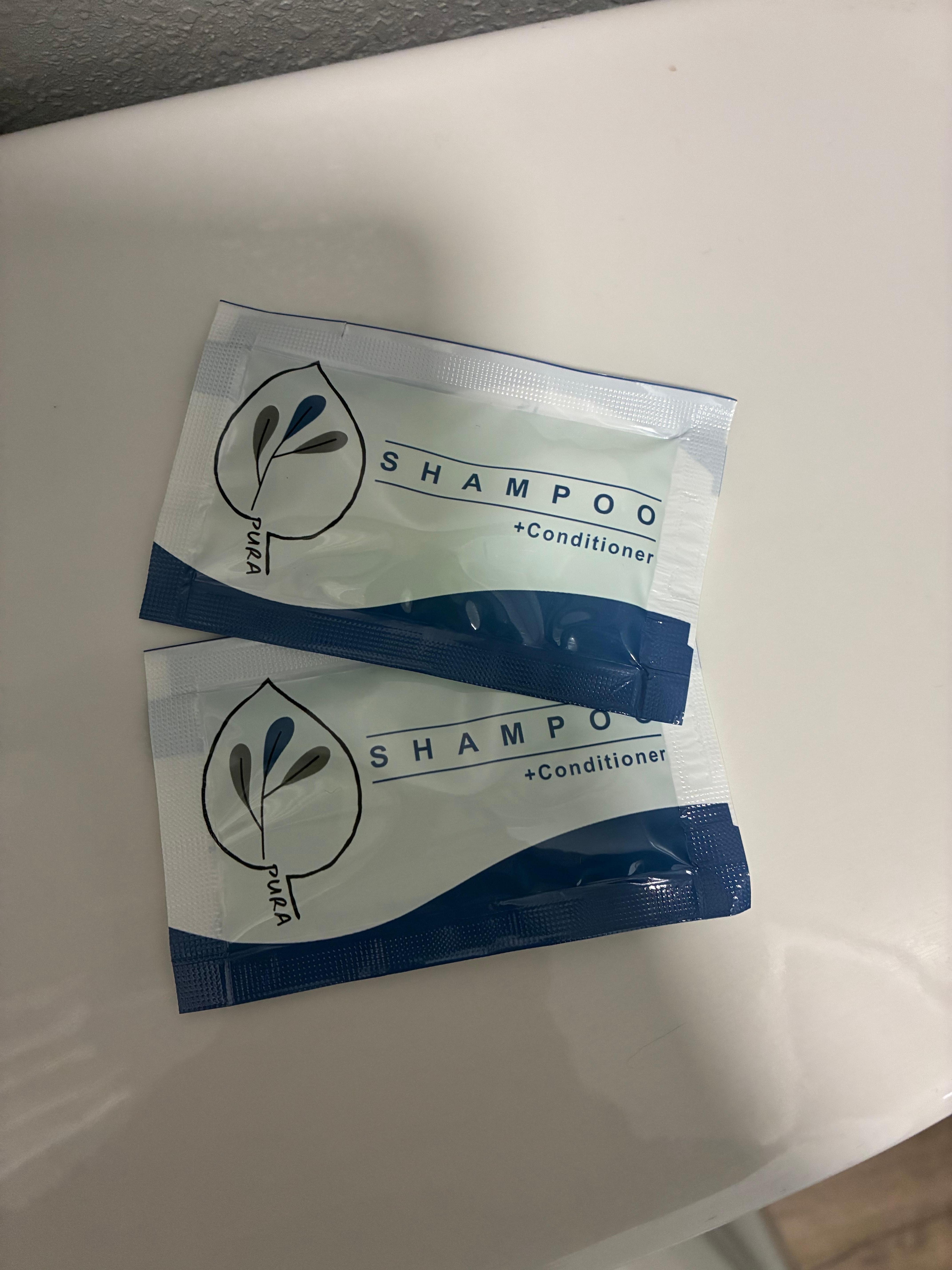 Bring your own shampoo LOL