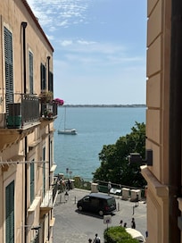 View from the room balcony