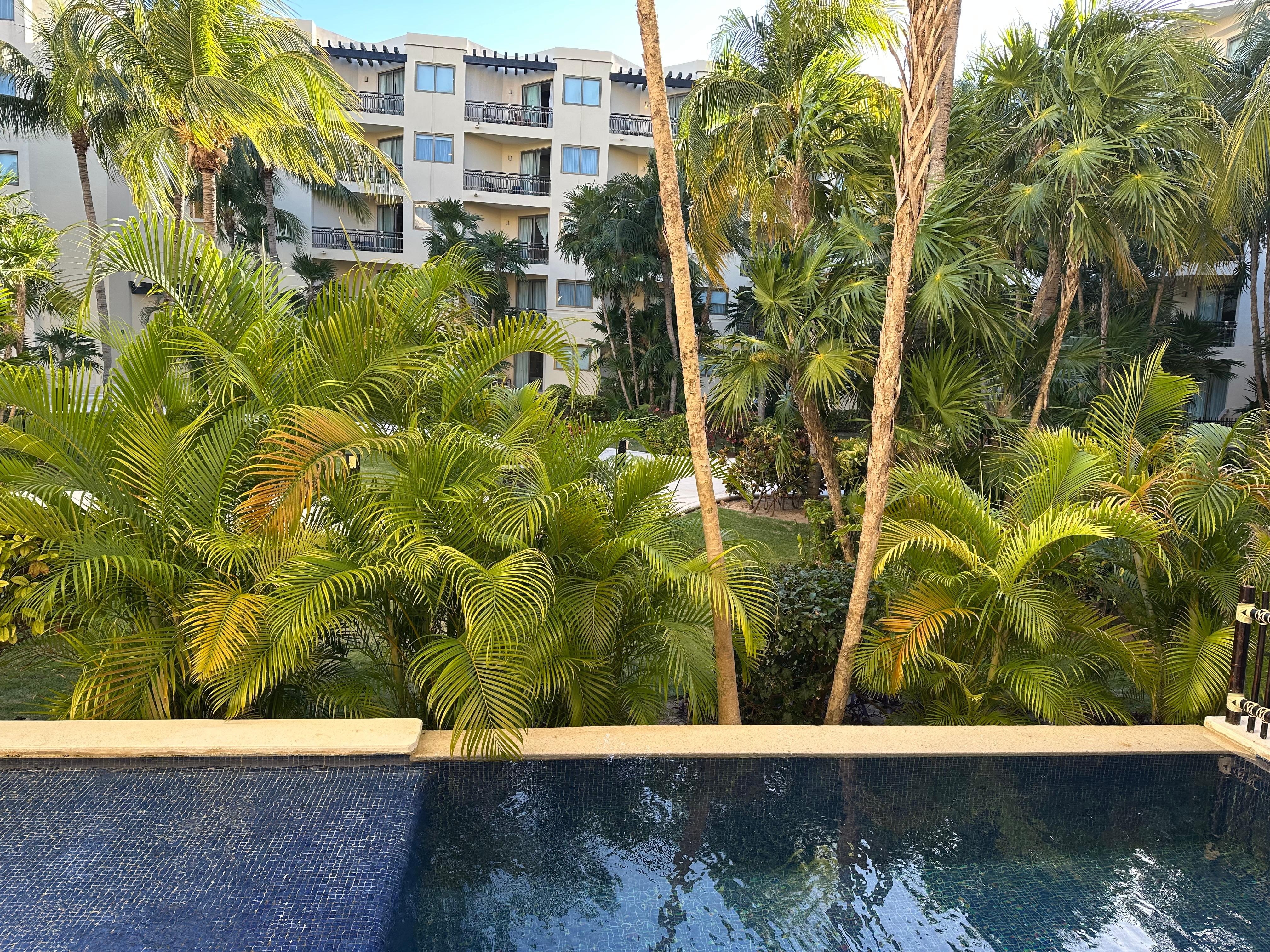 Plunge pool on our balcony 