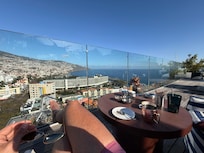 Savoy palace roof top bar and pool