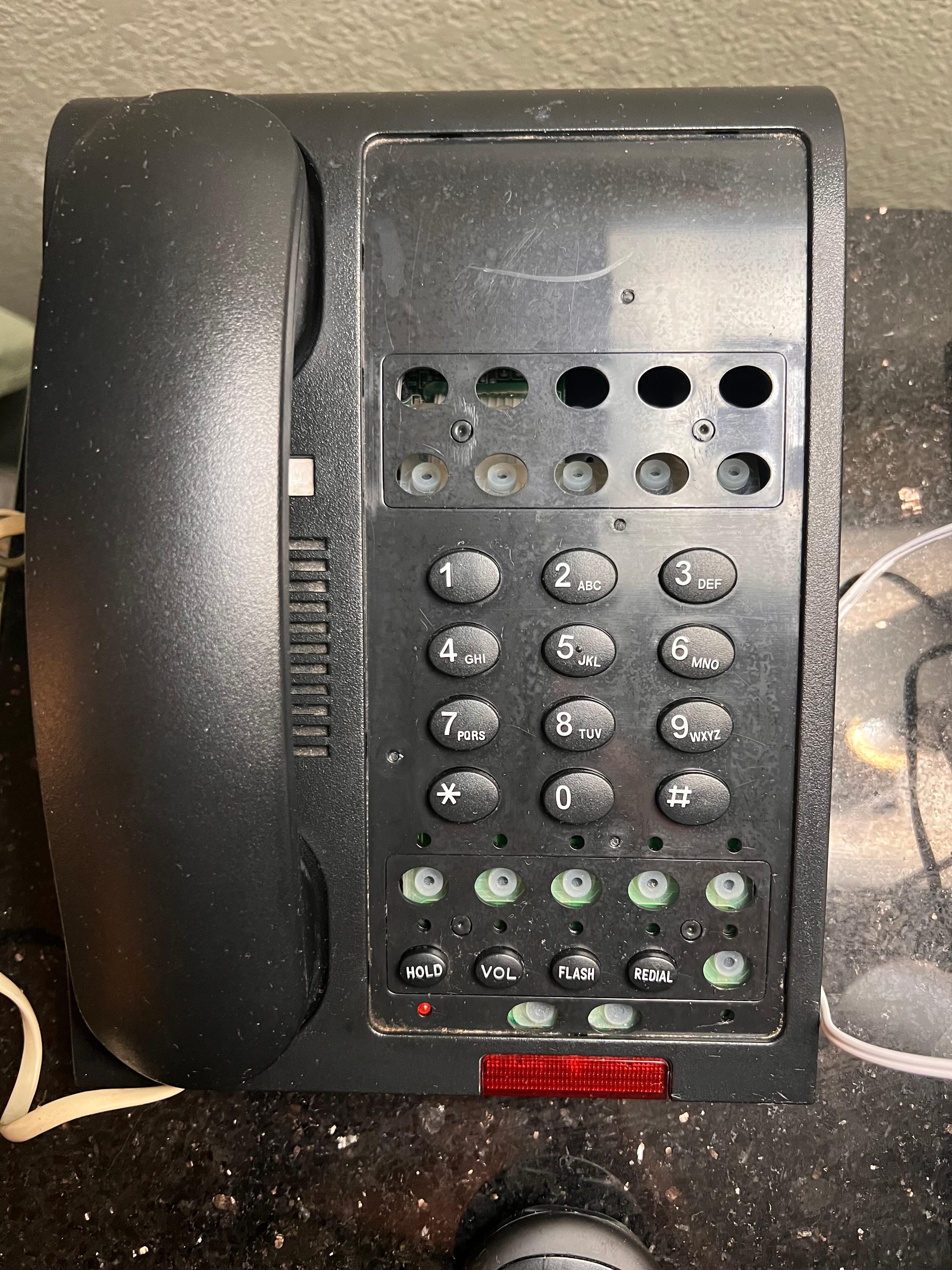 The room phone
