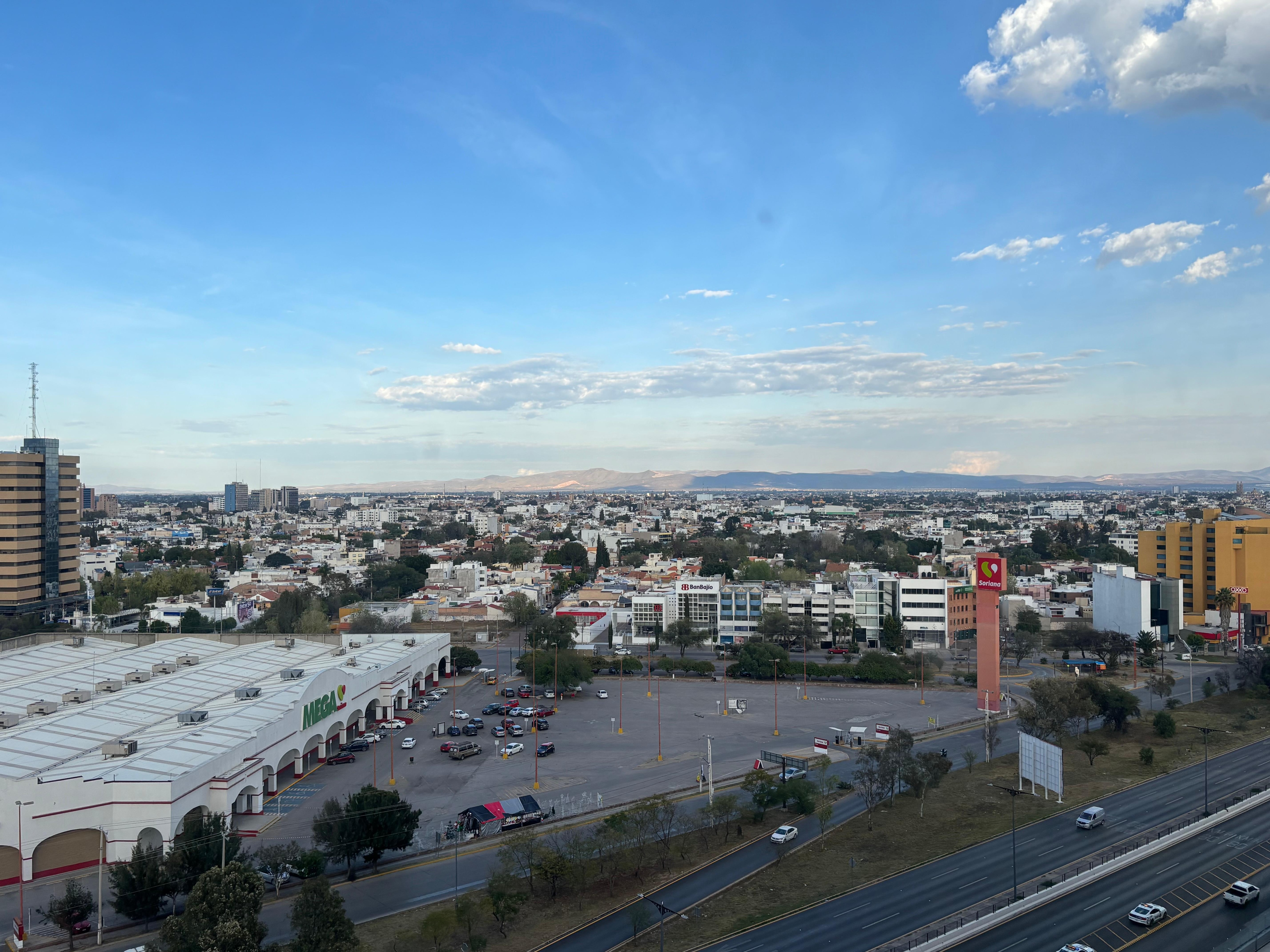 Beautiful view from our floor of the hotel. 