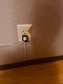 Broken loose outlets