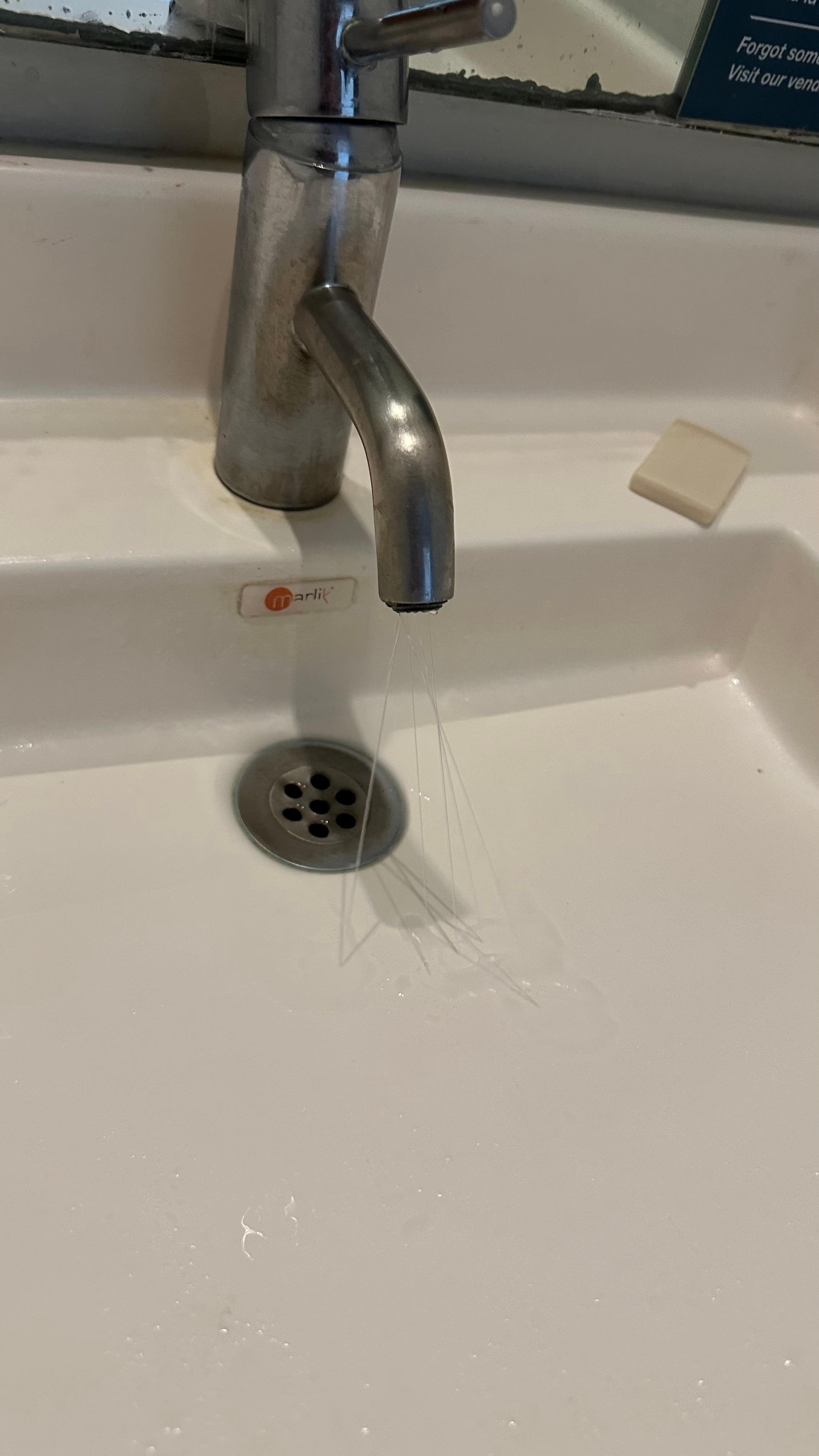 Lavabo tapado 