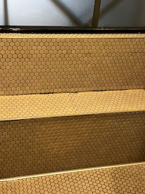 shower needed attention from mold as well